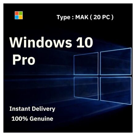 Windows 10 Pro MAK Key - Delta Keys India